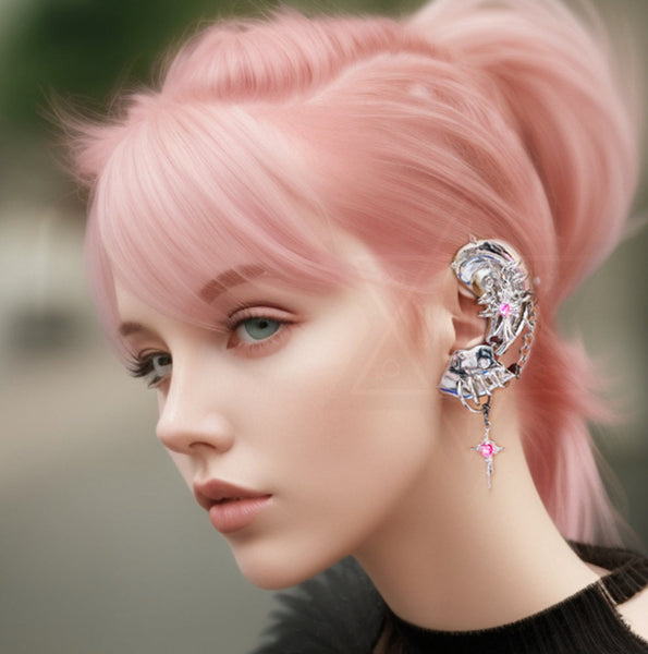 Jeanne d'Arc ear cuff +ear ring set* – DEVILISH