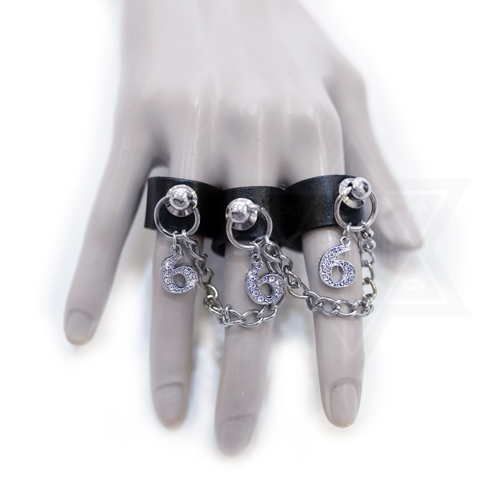 666 RINGS SET – DEVILISH