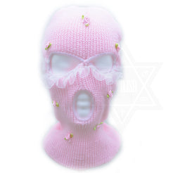 Pink wonderland beanie mask – DEVILISH