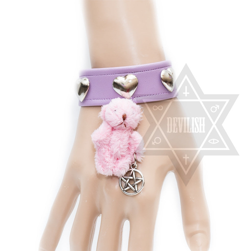 Pastel bear bracelet(Blue,Pink) – DEVILISH